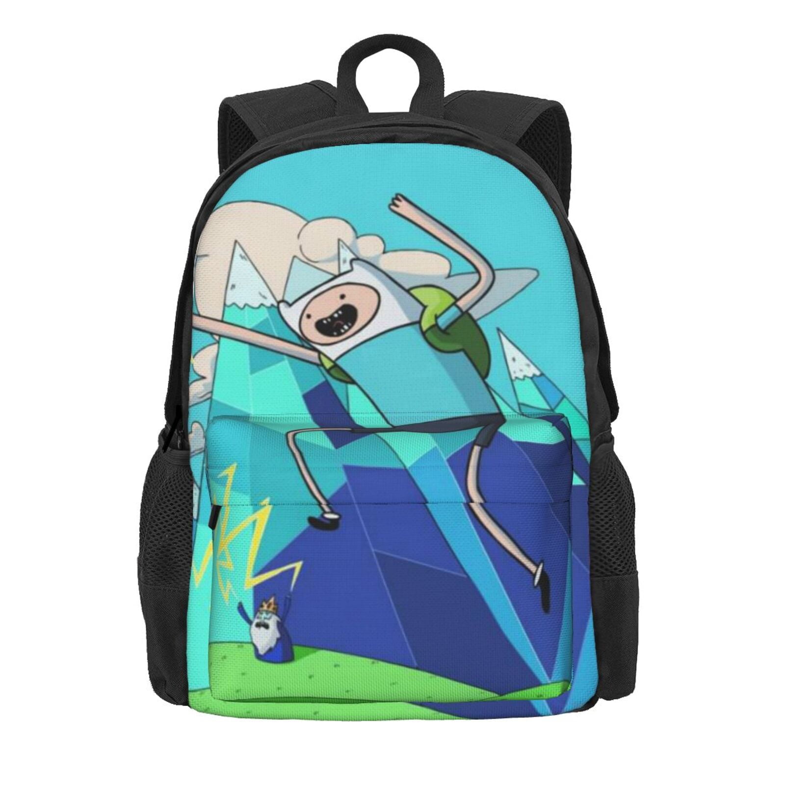 Adventure Time Backpack, Large Capacity Book Bag For College Work ...