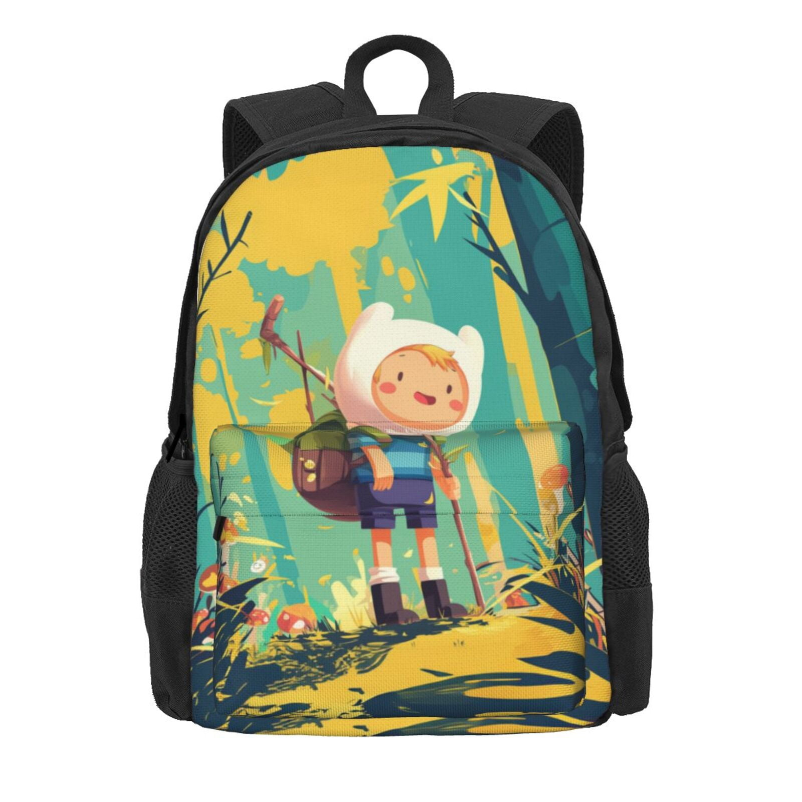 Adventure Time Backpack, Large Capacity Book Bag For College Work ...