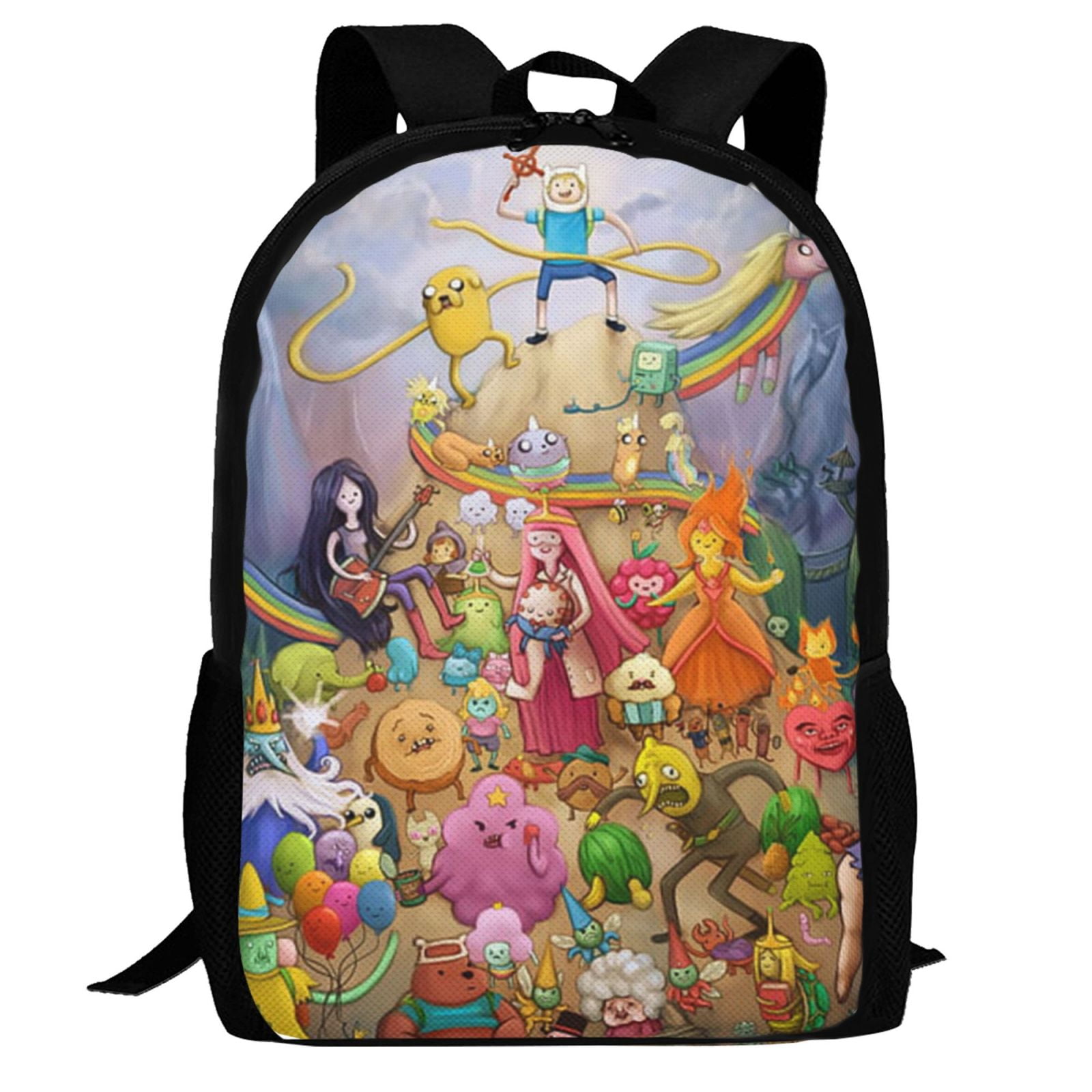Adventure Time Backpack For College, Large Capacity Book Bag, Durable ...