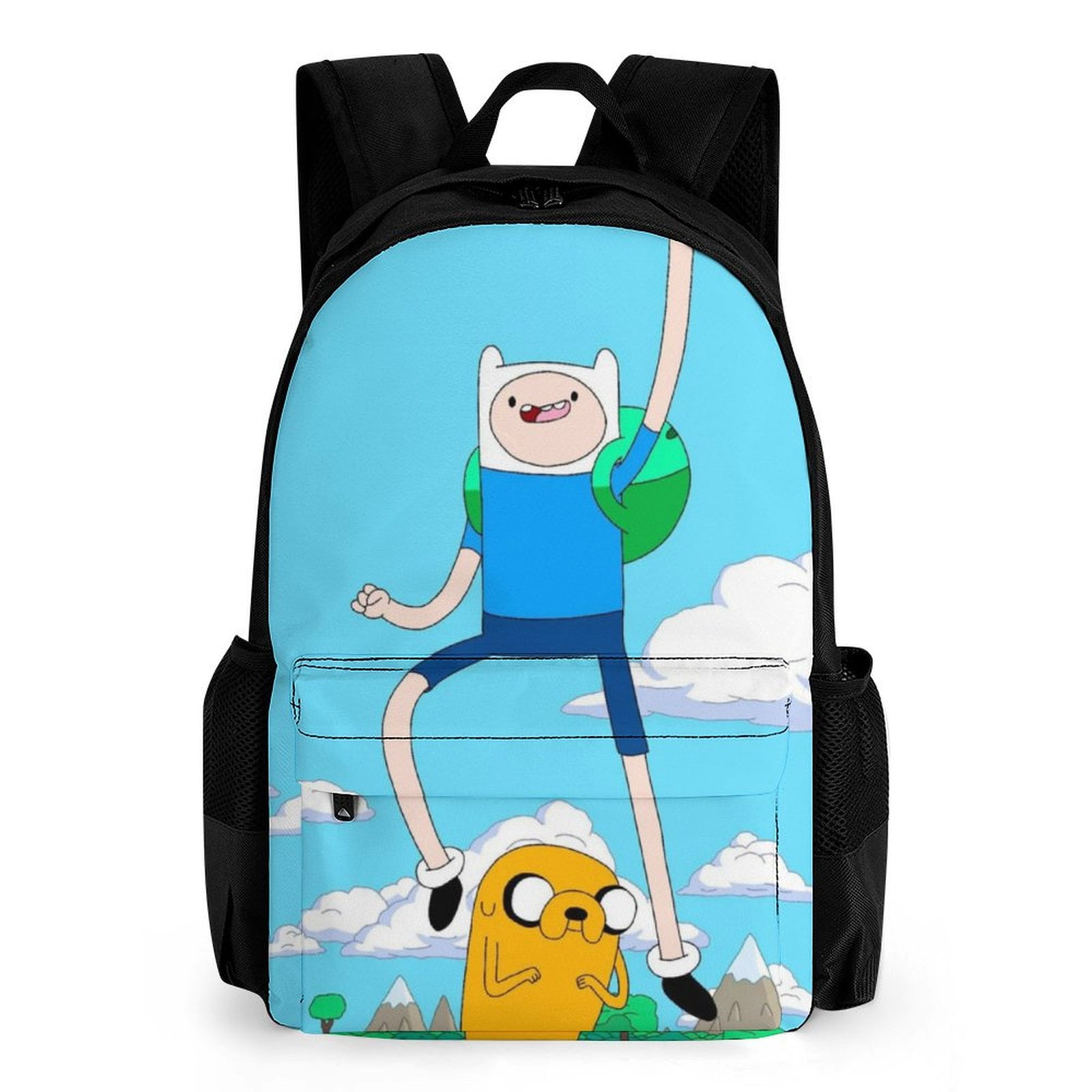 Adventure Time Backpack Laptop Bag Student Satchel Schoolbag Bookbag ...