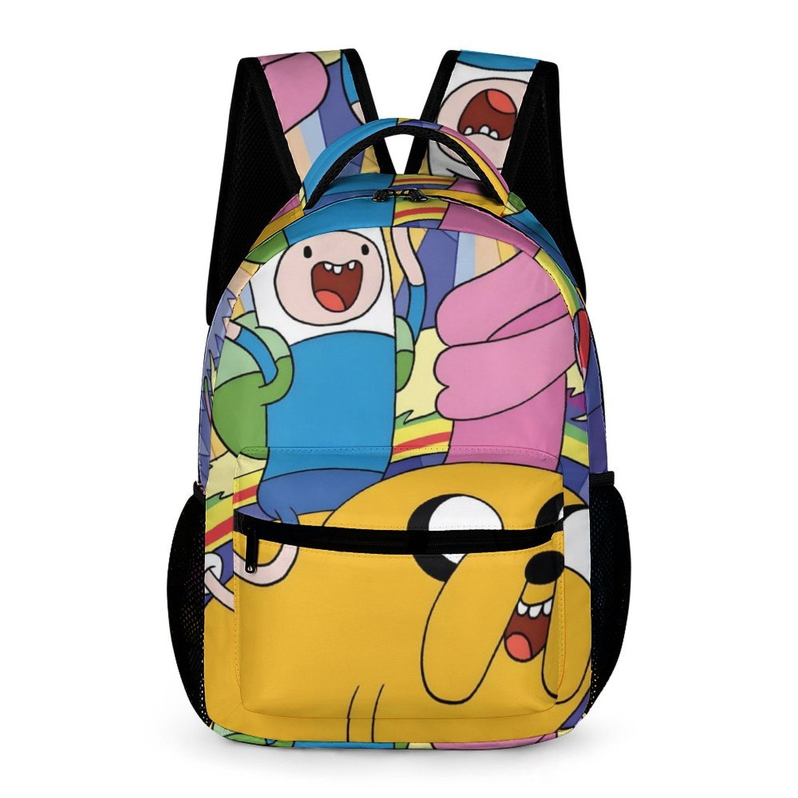 Adventure Time Backpack Lightweight Bookbag Casual Daypack For Women ...