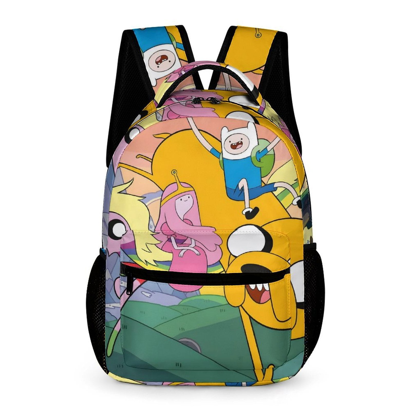 Adventure Time Backpack Lightweight Bookbag Casual Daypack For Women ...