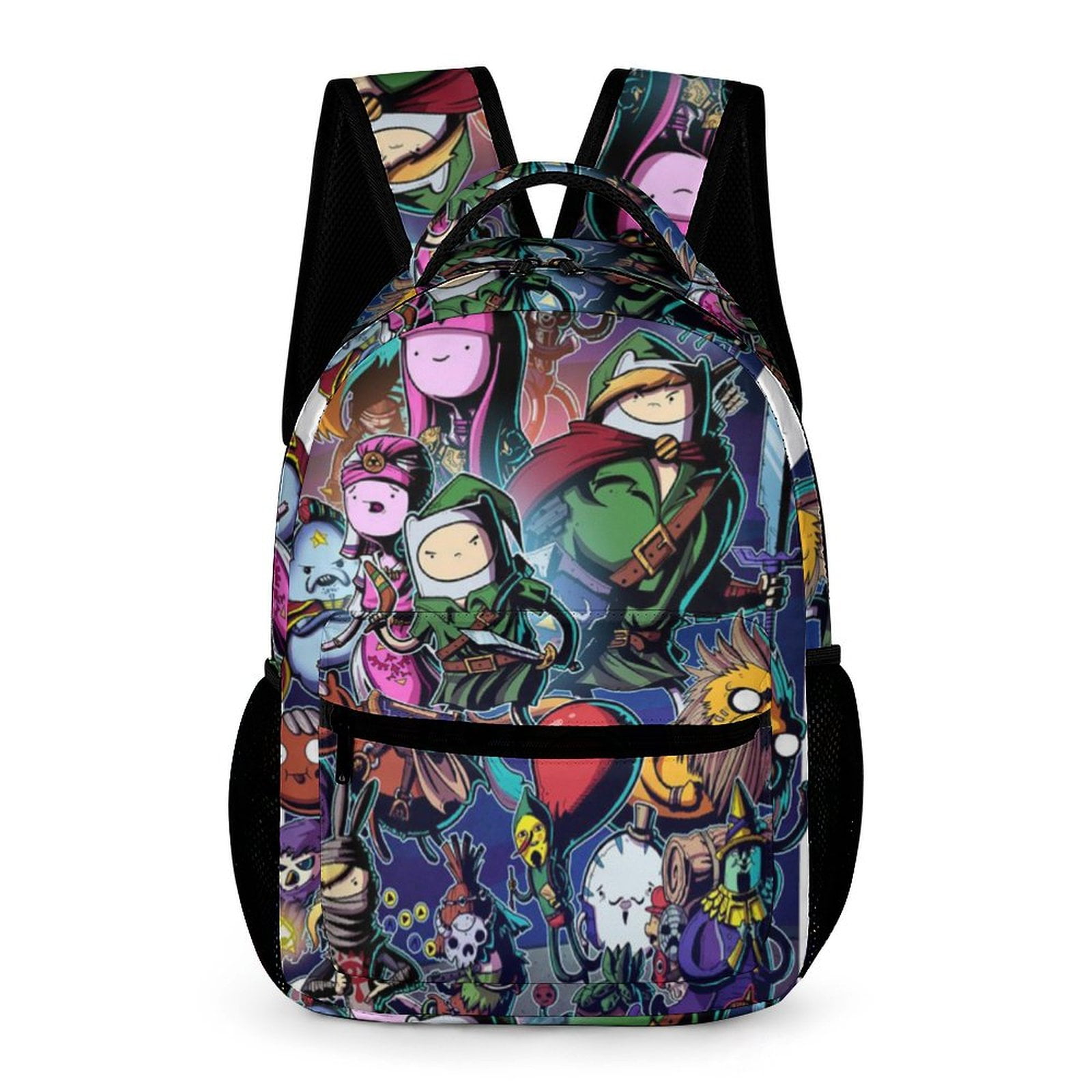 Adventure Time Backpack Rucksack Lightweight Prints Daypack Shoulder ...