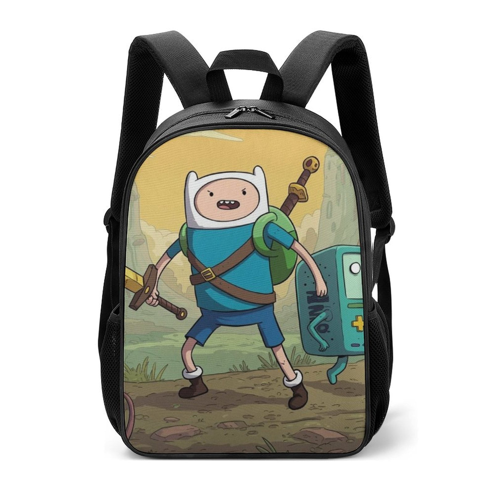 Adventure Time Backpack School Bag Multipurpose Daypack Bookbag Satchel ...