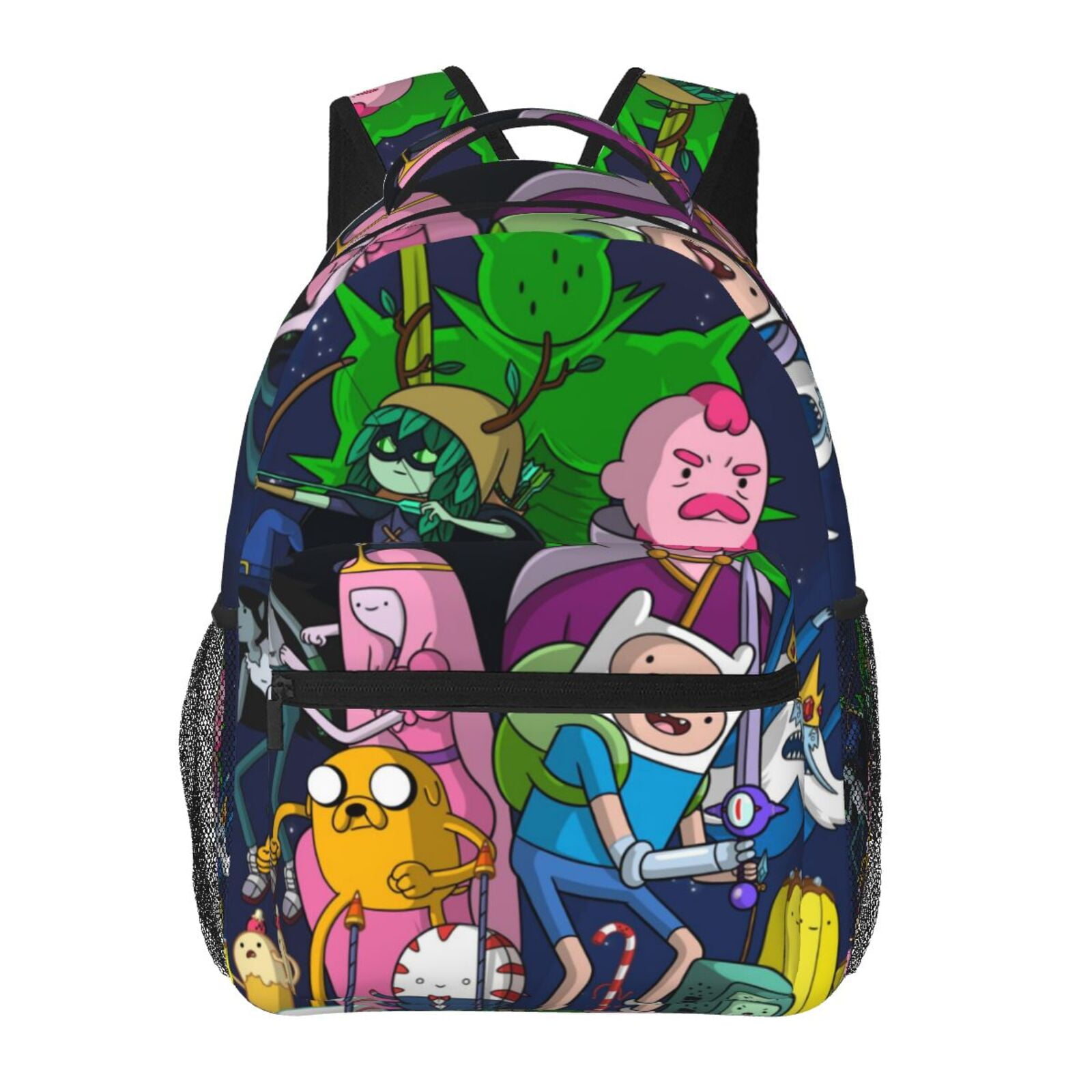 Adventure Time Backpack Shoulders Laptop Daypack School Bag Satchel ...