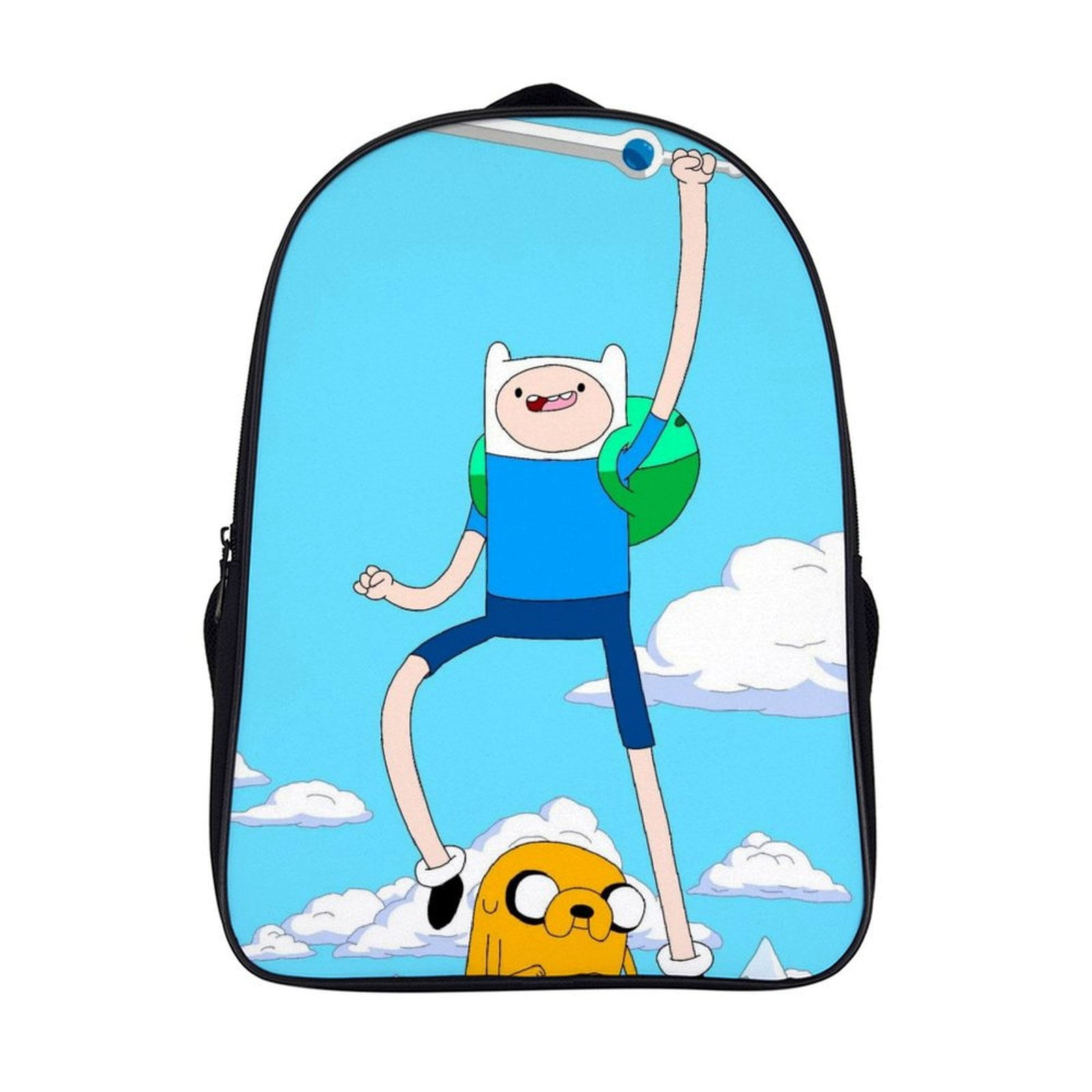 Adventure Time Backpack Student School Bag Satchel Bookbag 2 ...