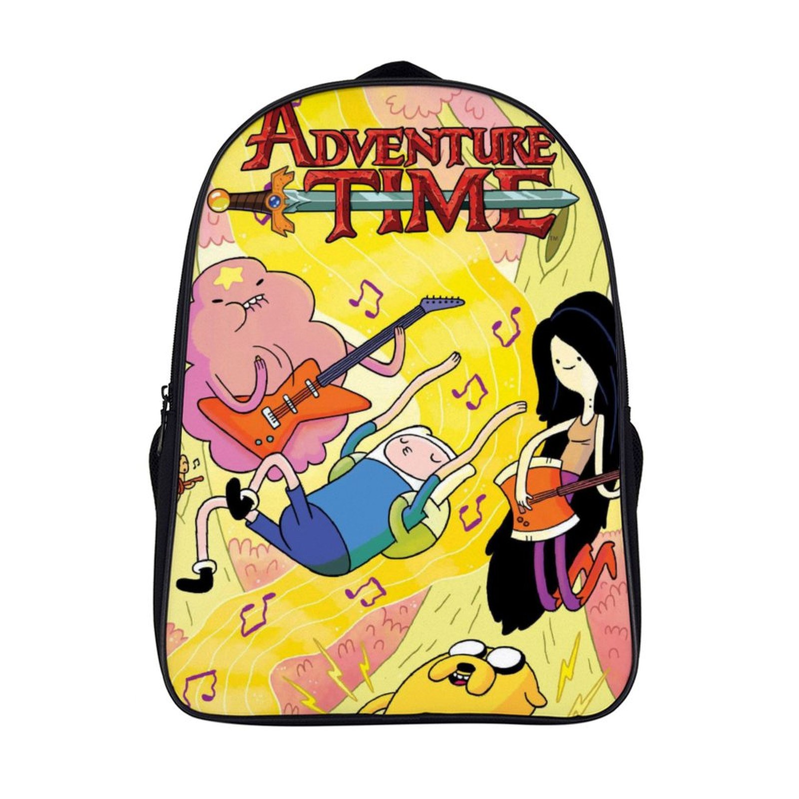 Adventure Time Backpack Student School Bag Satchel Bookbag 2 ...