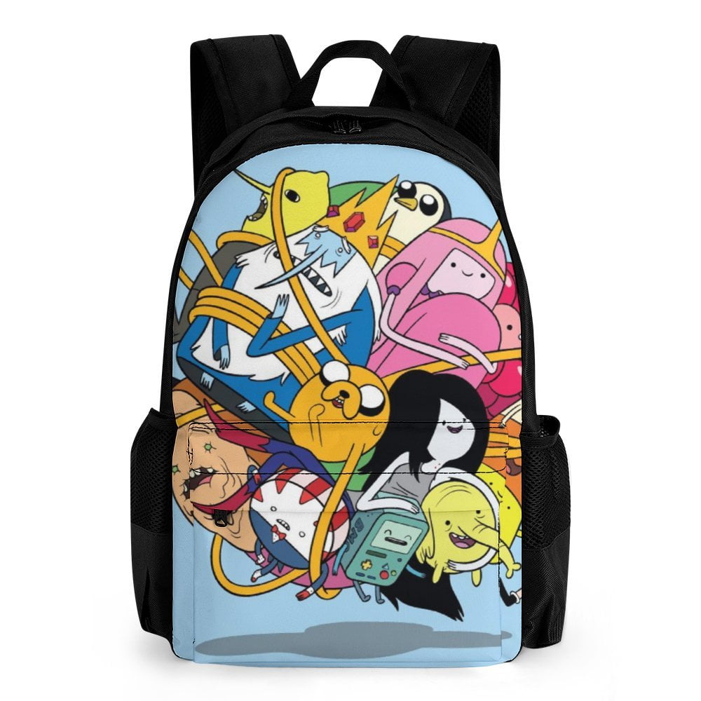 Adventure Time Backpack, Large Capacity Daypack Backpackfor College ...