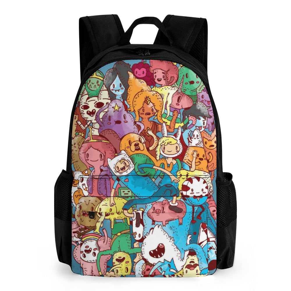 Adventure Time Backpack, Large Capacity Daypack Backpack For College ...
