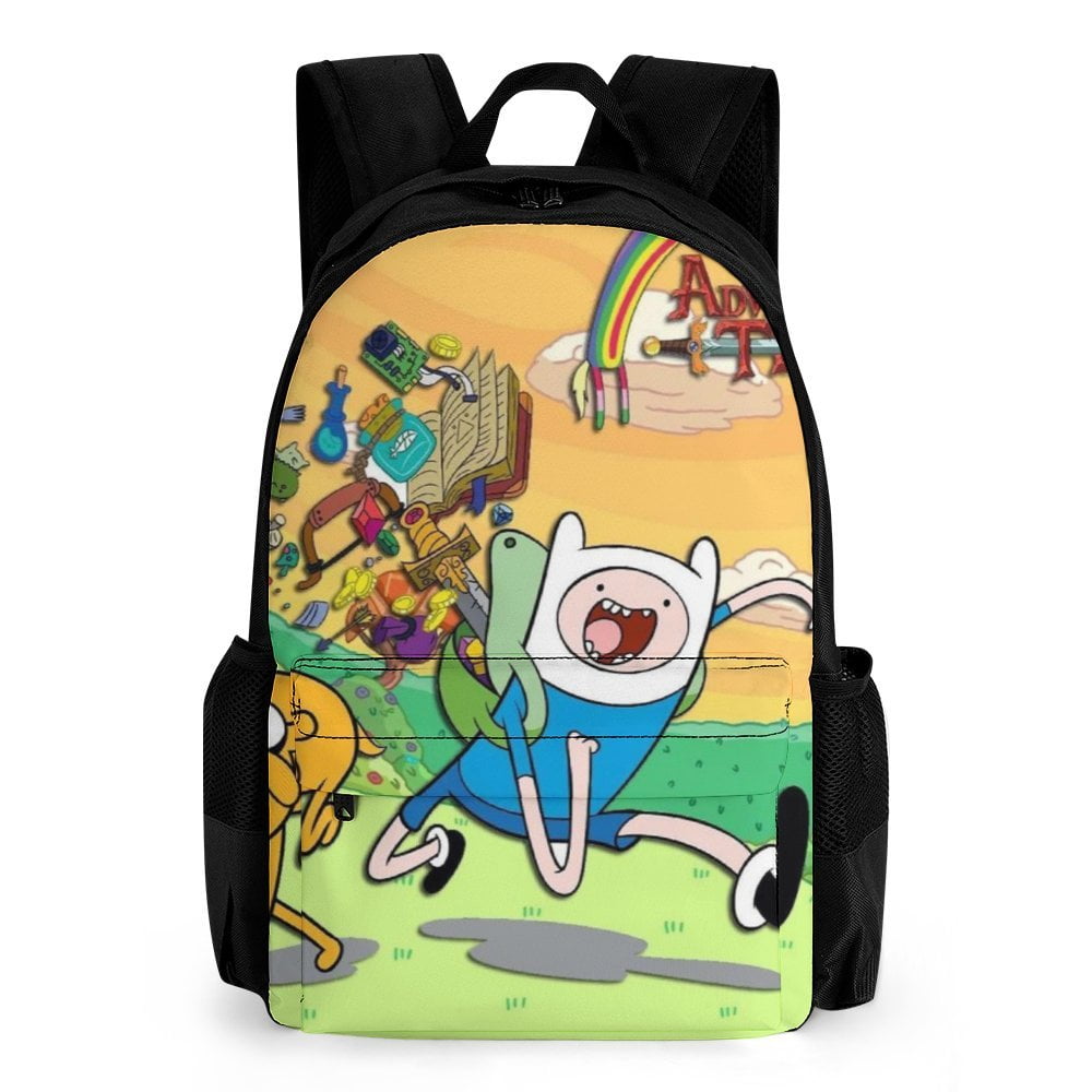 Adventure Time Backpack, Large Capacity Daypack Backpack For College ...