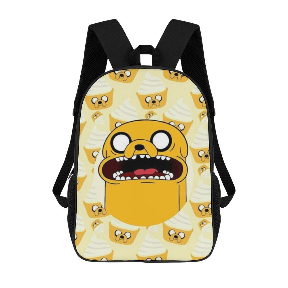 Adventure Time Backpack, Large Capacity Shool Backpack, 17 Inch Laptop ...