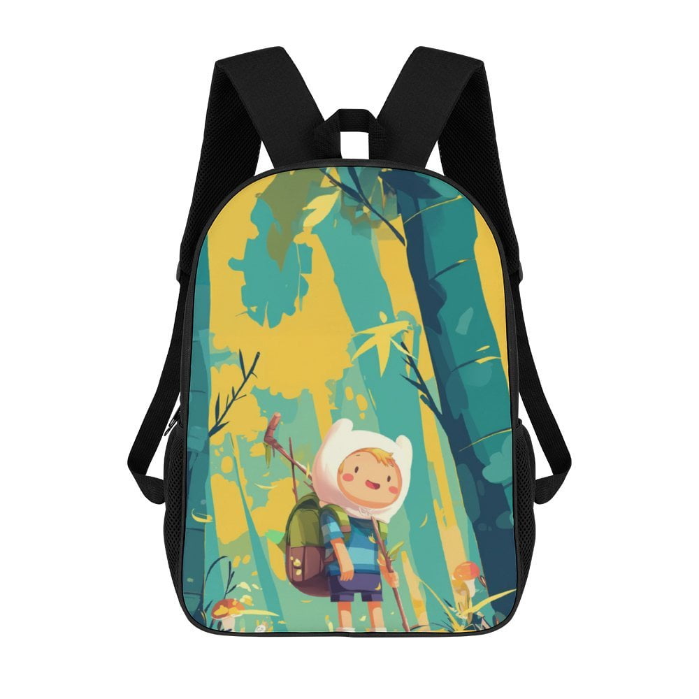 Adventure Time Backpack, Large Capacity Backpack, 17 Inch Laptop ...