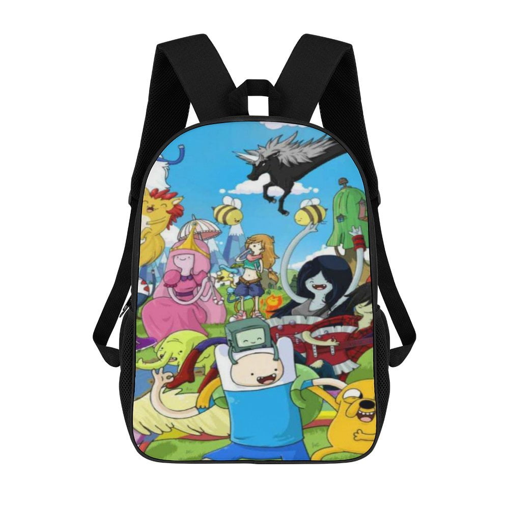 Adventure Time Backpack, Large Capacity Computer Backpack, 17 Inch ...