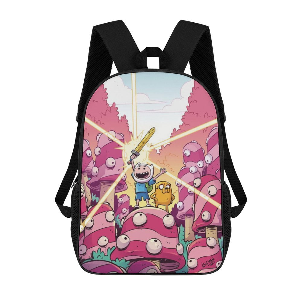 Adventure Time Backpack, Large Capacity Computer Backpack, 17 Inch ...