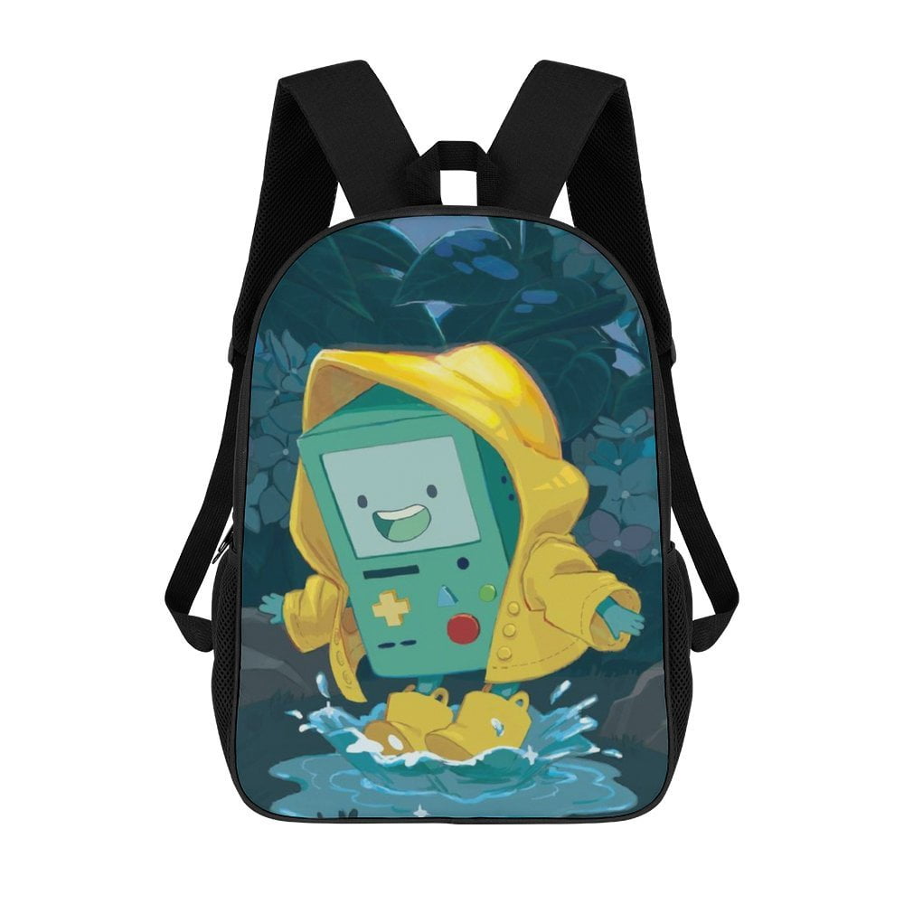 Adventure Time Backpack, Large Capacity Shool Backpack, 17 Inch Laptop ...