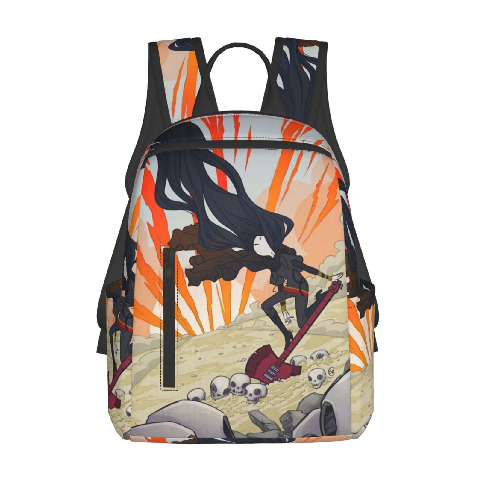 Adventure Time Backpacks Cute Cartoon Lightweight Unisex Bookbag ...