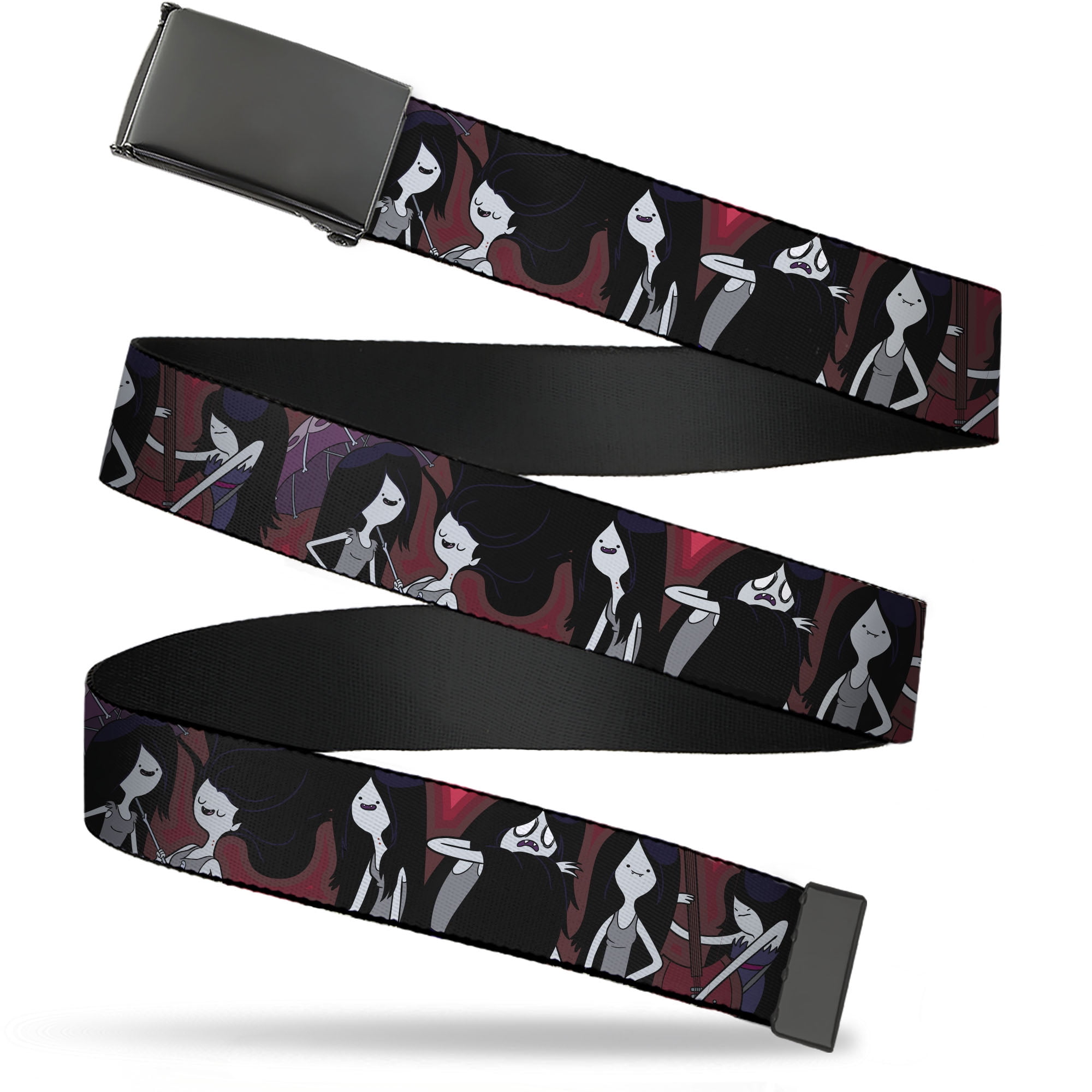 Adventure Time Belt, Flip Web Belt Adventure Time Marceline Poses ...