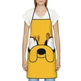 Adventure Time Bib Apron With Pockets, Cooking Kitchen Chef Apron For ...