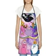 Adventure Time Bib Apron With Pockets, Cooking Kitchen Chef Apron For ...
