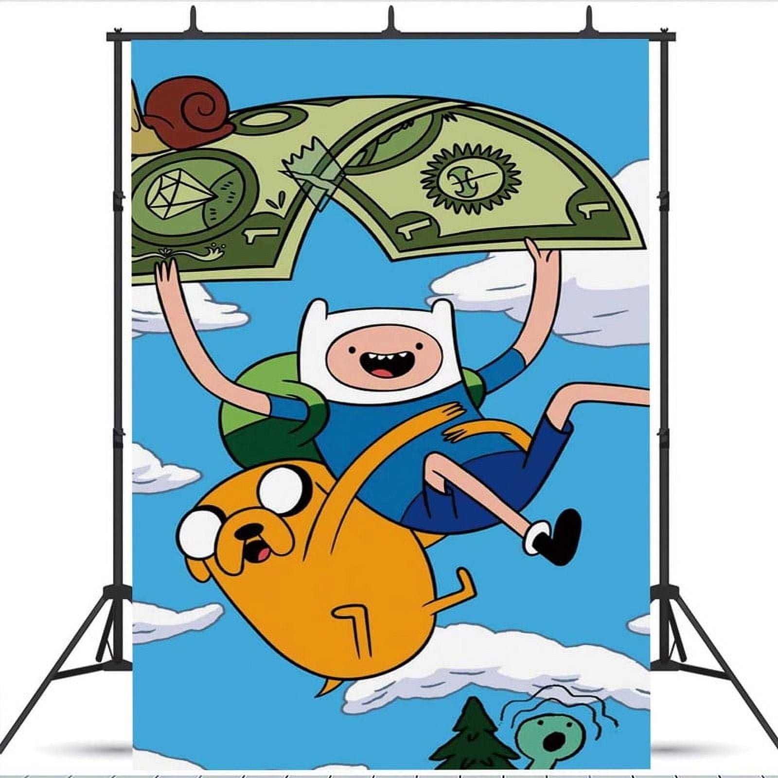 Adventure Time Birthday Party Supplies Banner Backdrop Background ...