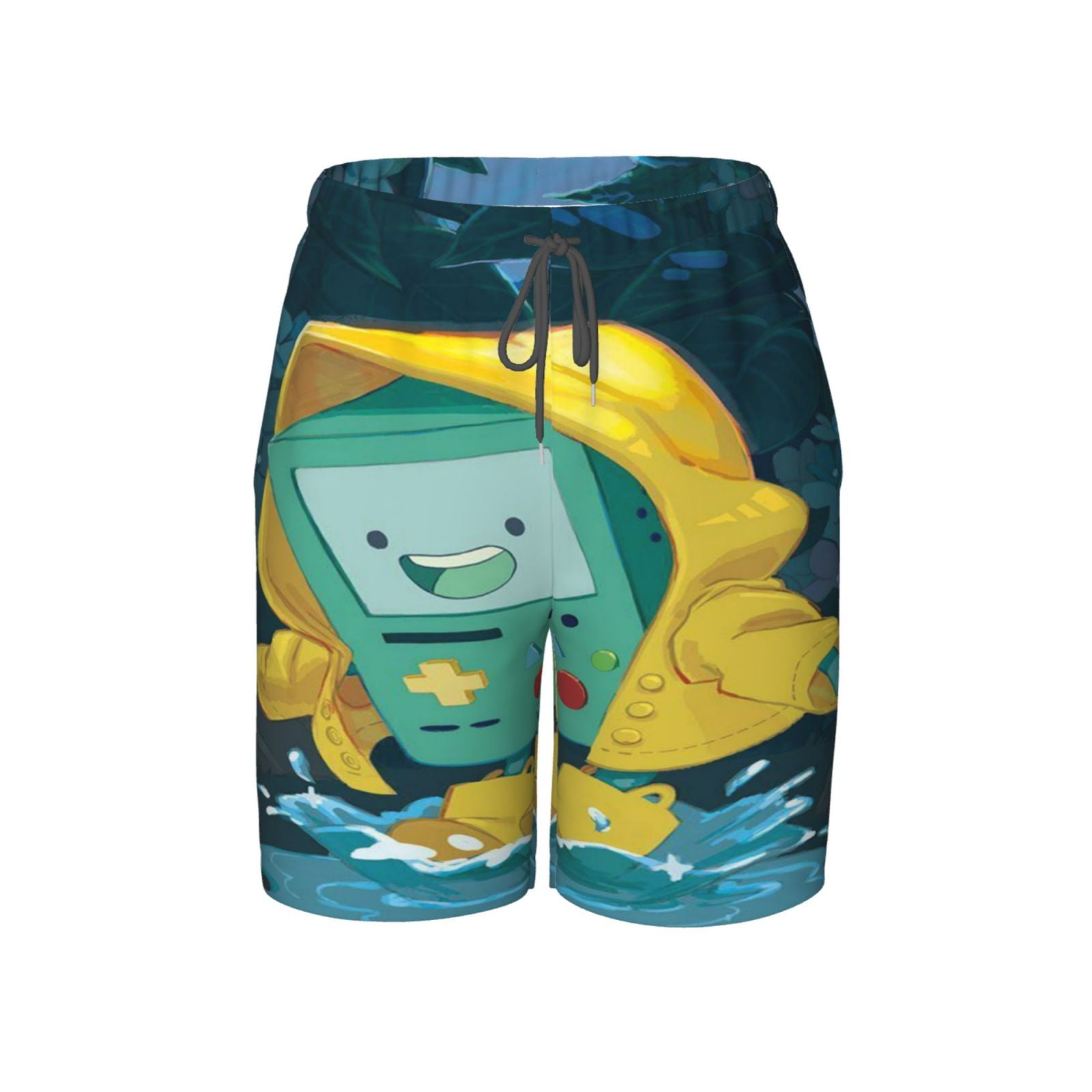 Adventure Time Boys Swim Trunks with Mesh Liner Swim Shorts Youth Anti ...