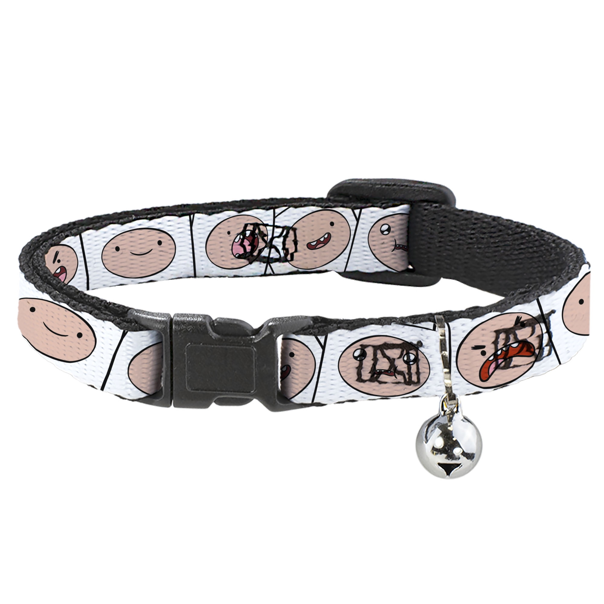 Adventure Time Breakaway Cat Collar With Bell, Plastic Clip, Easy ...