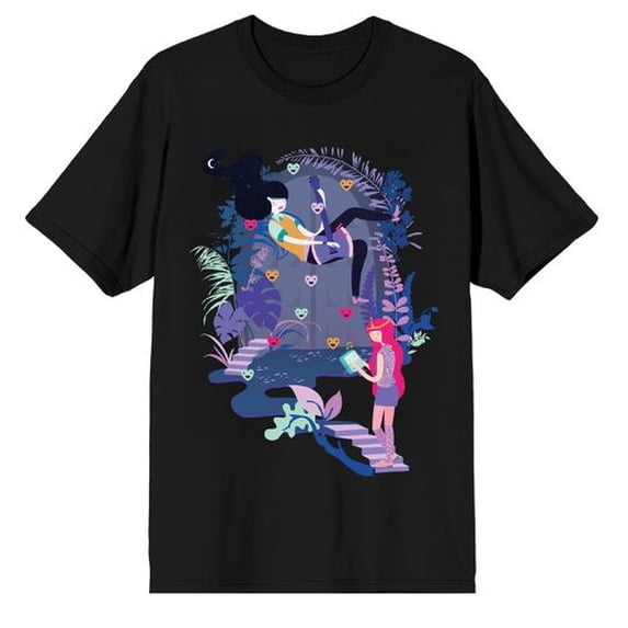 Adventure Time Bubblegum and Marceline Unisex Adult Graphic Tee 12 ...