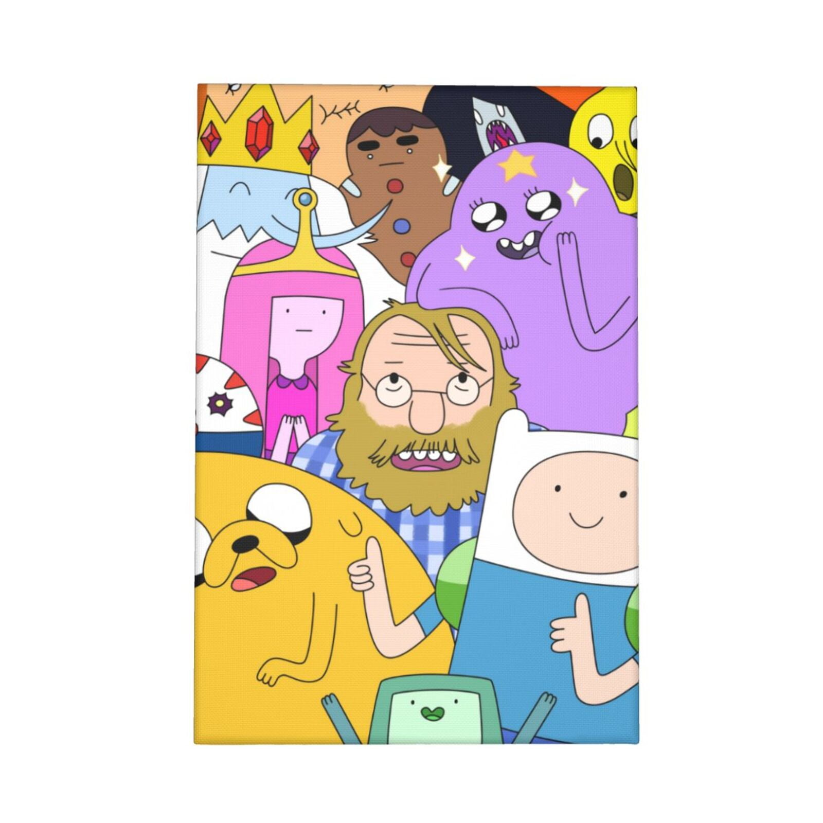 Adventure Time Canvas Decorative Painting Wall Art Living Room Posters ...