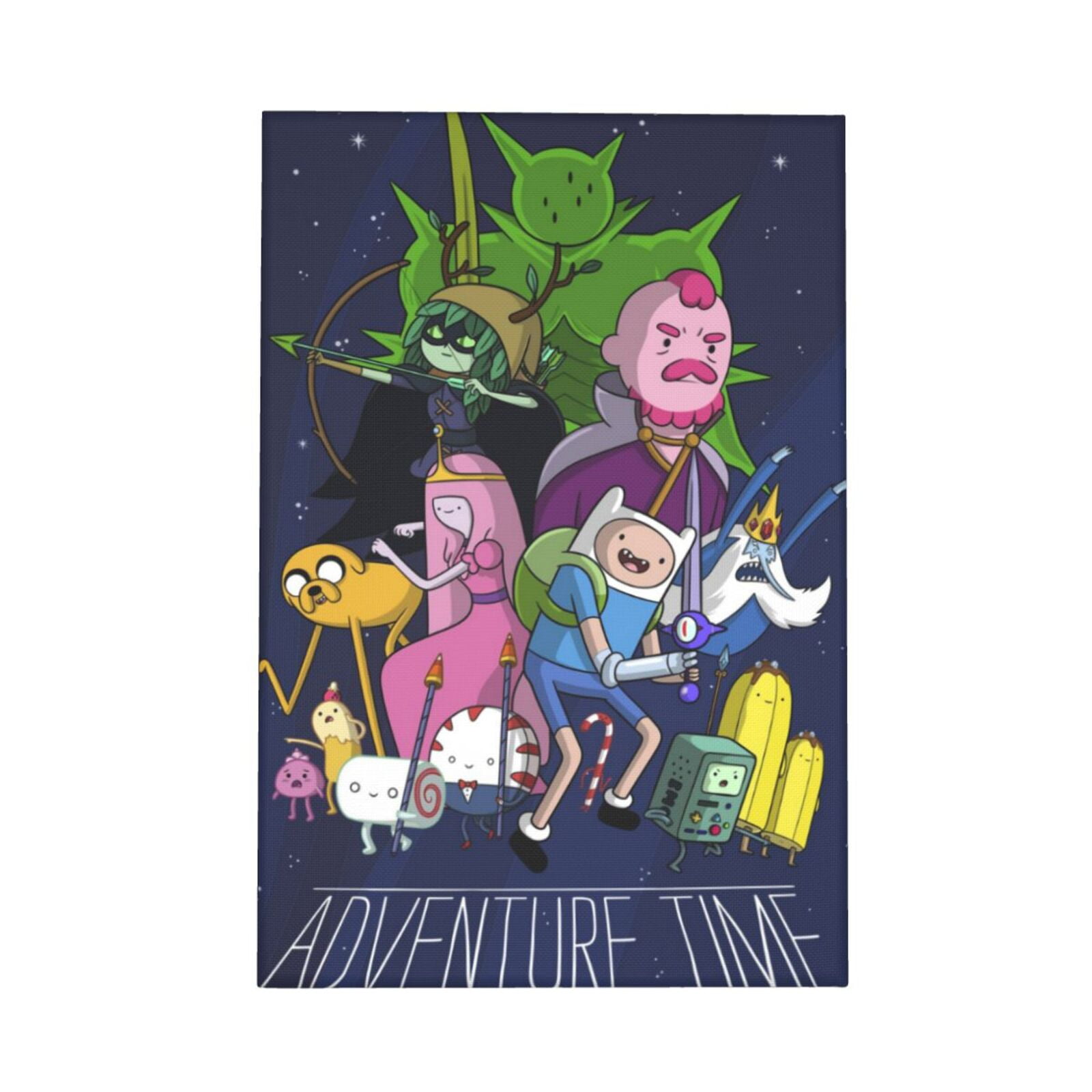 Adventure Time Canvas Decorative Painting Wall Art Living Room Posters ...