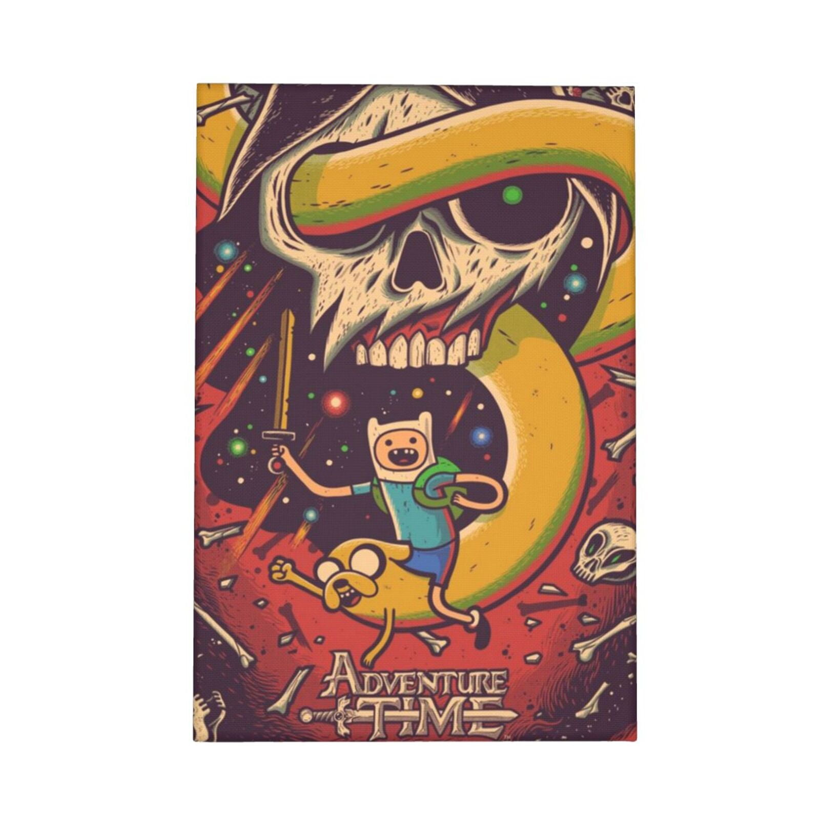 Adventure Time Canvas Decorative Painting Wall Art Living Room Posters ...