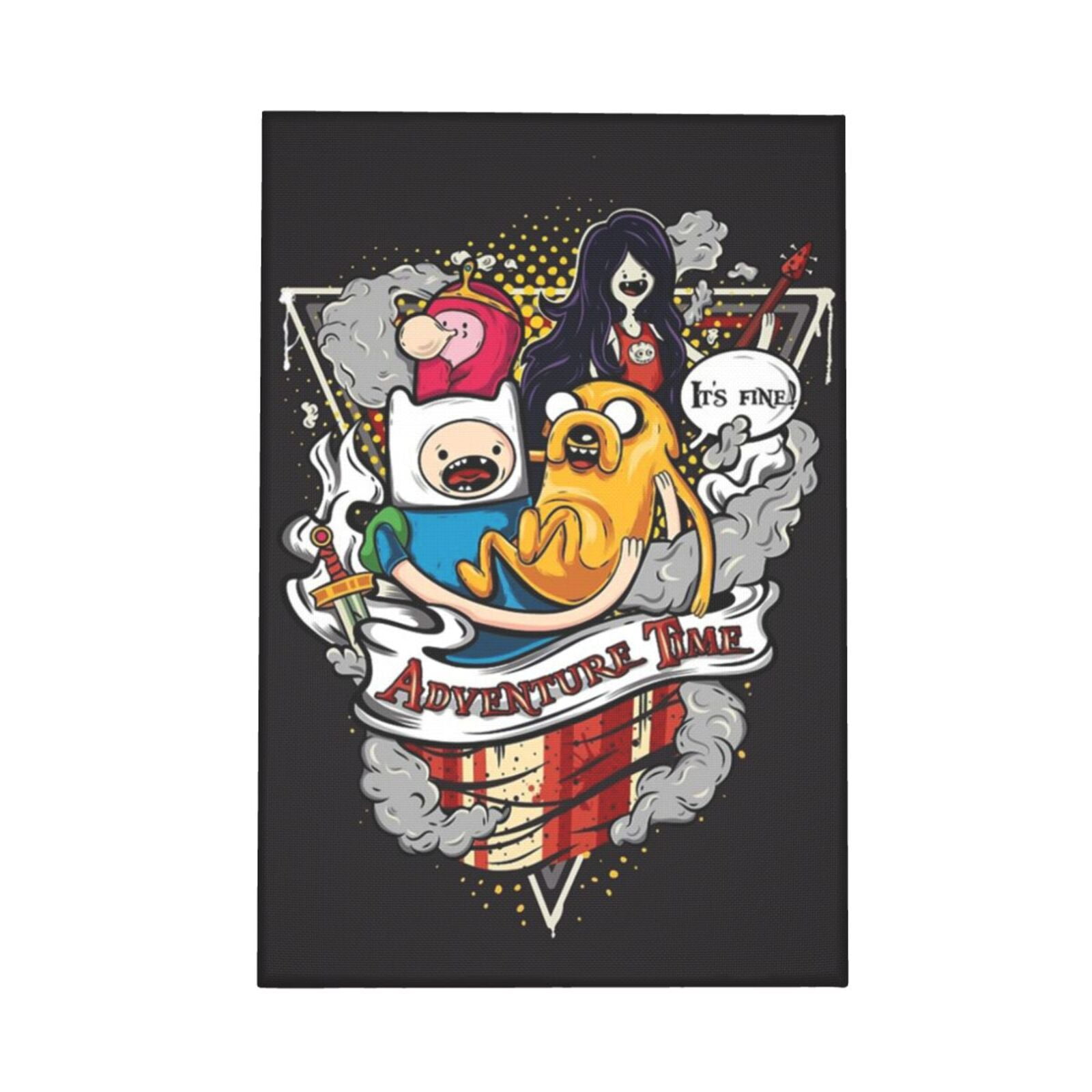 Adventure Time Canvas Decorative Painting Wall Art Living Room Posters ...