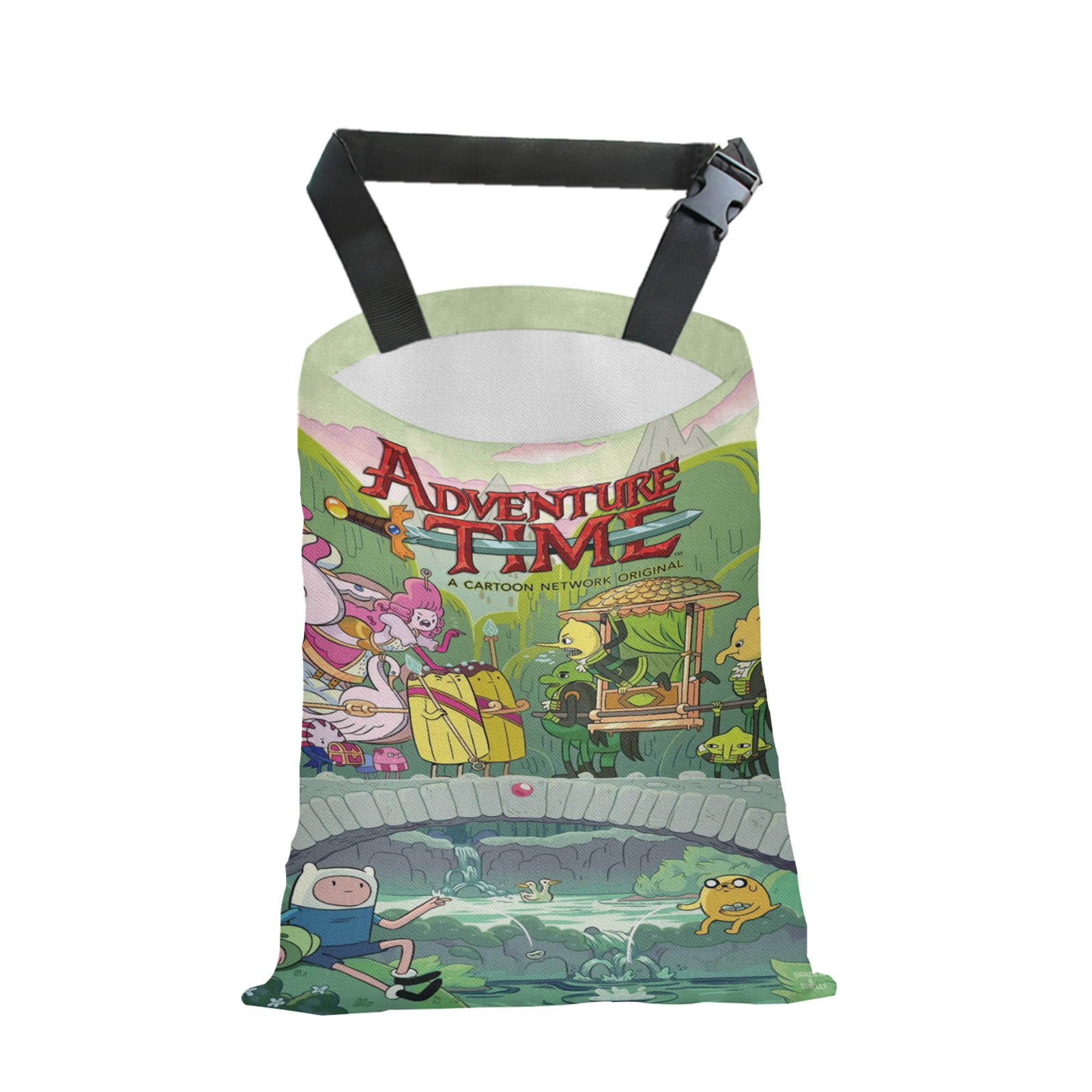 Adventure Time Car Trash Bag Hanging No Snap Small Garbage Bag for Car ...