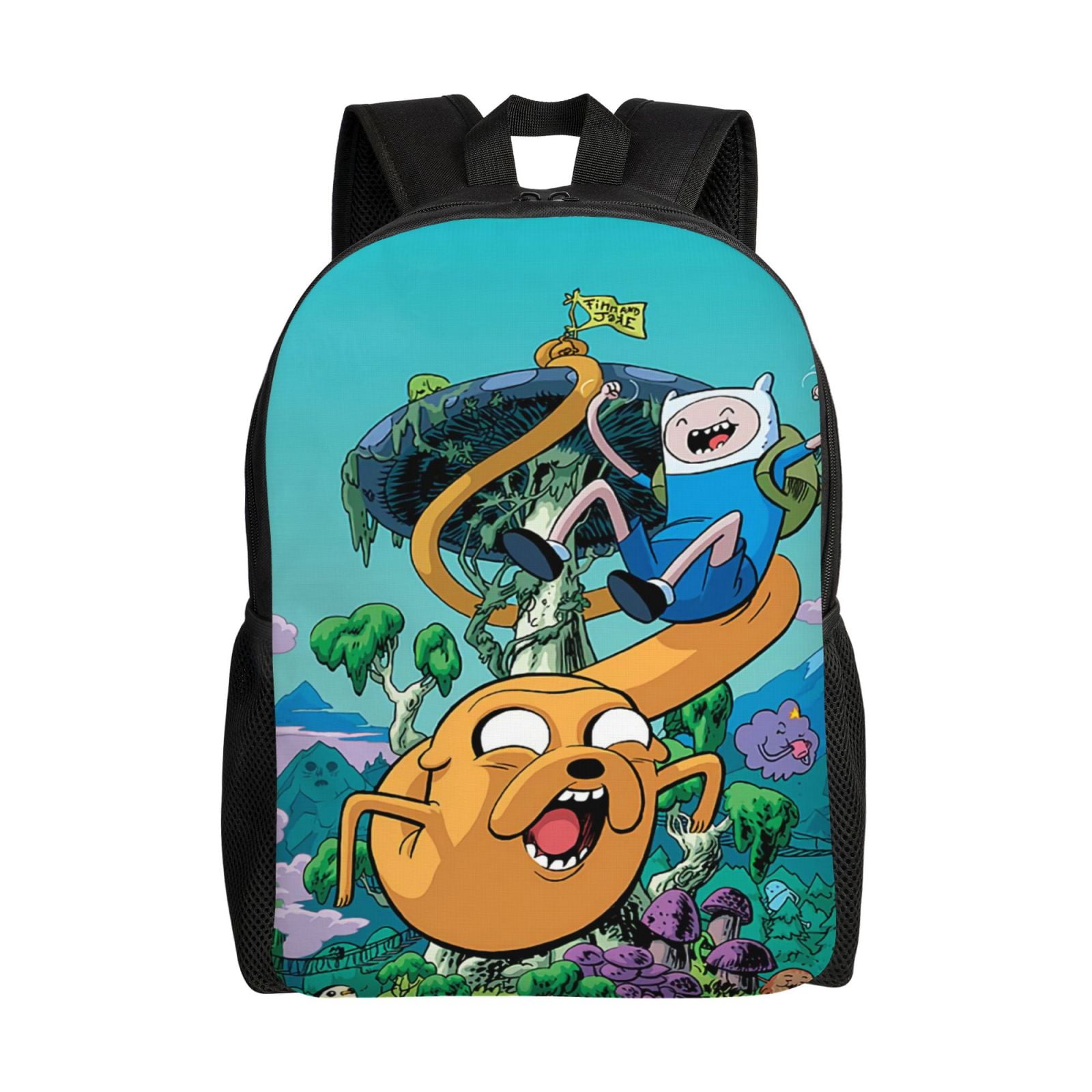 Adventure Time Cartoon Backpacks Lightweight Large Capacity Unisex ...