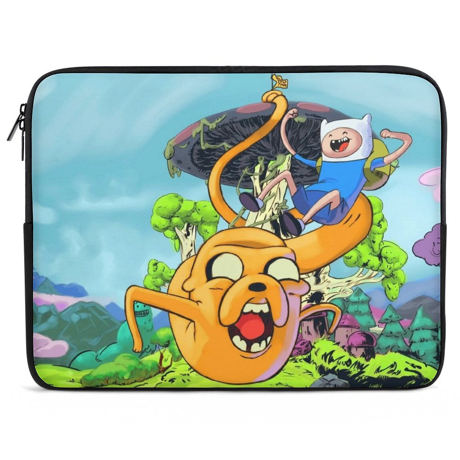 Adventure Time Cartoon Laptop Sleeve Laptop Case Computer Laptop Tablet ...