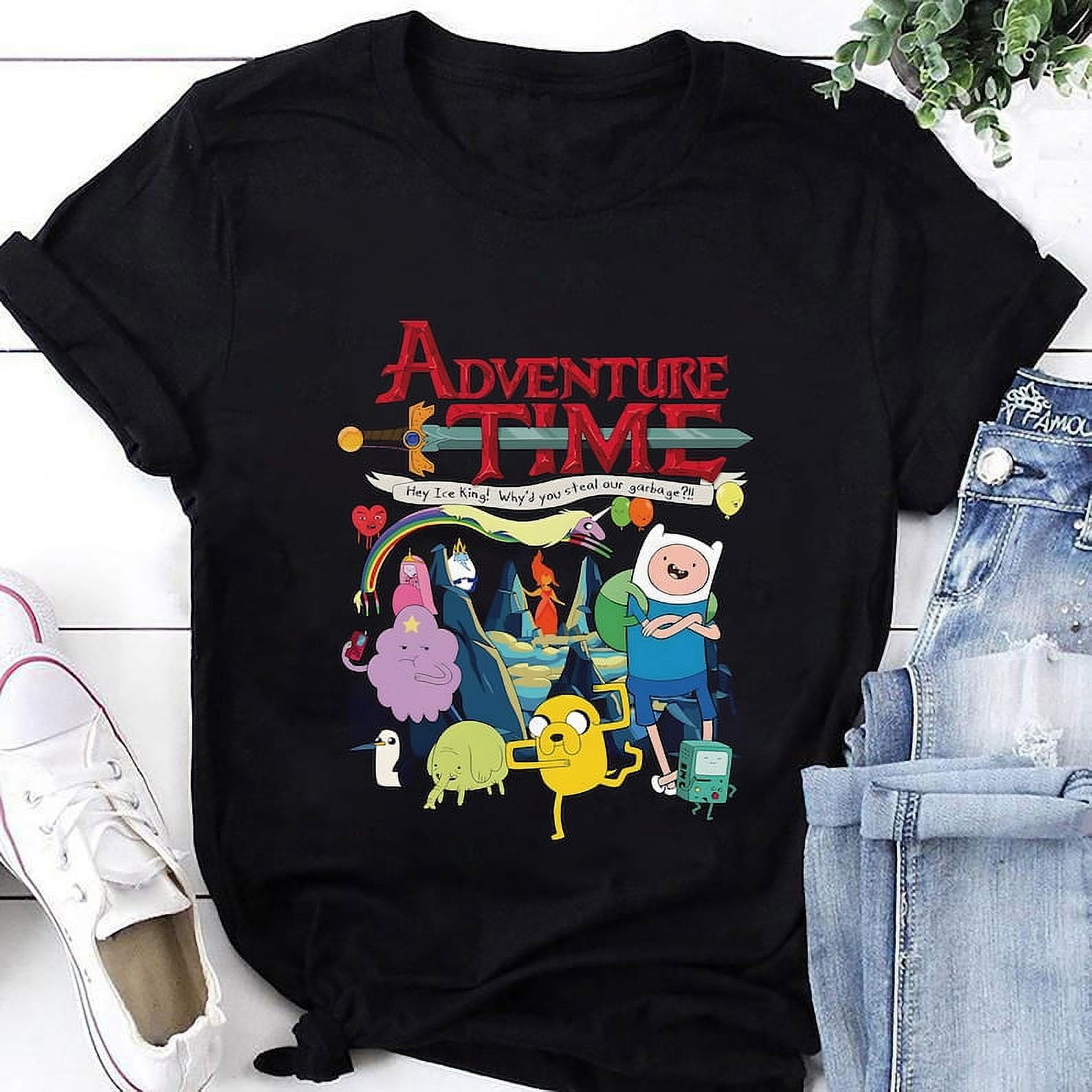 Adventure Time Cartoon T-Shirt, Adventure Time Shirt Fan Gifts ...