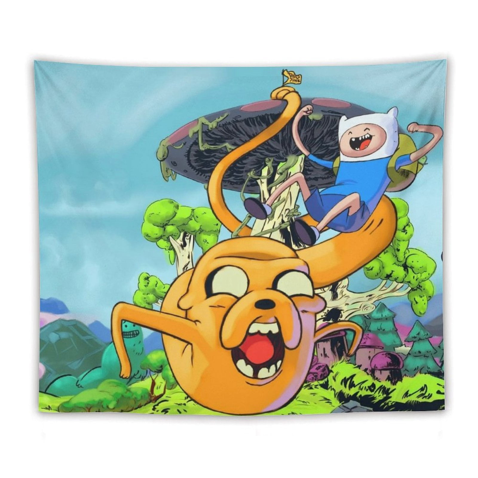 Adventure Time Cartoon Tapestry Luxury Wall Hanging Tapestries Decor ...