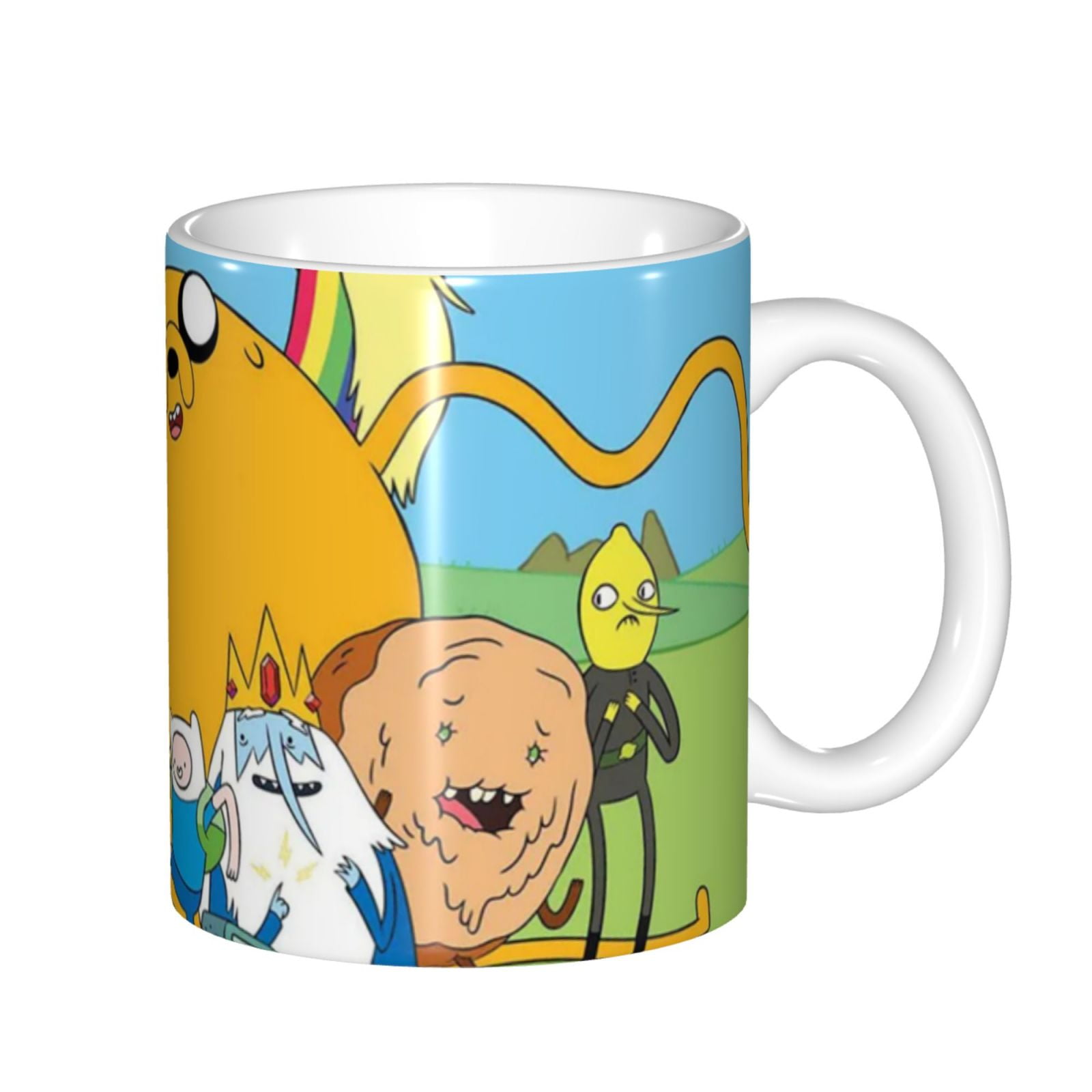 Adventure Time Ceramic Mug Fashion Coffee Mug Gift Tea Cup Water Cup ...