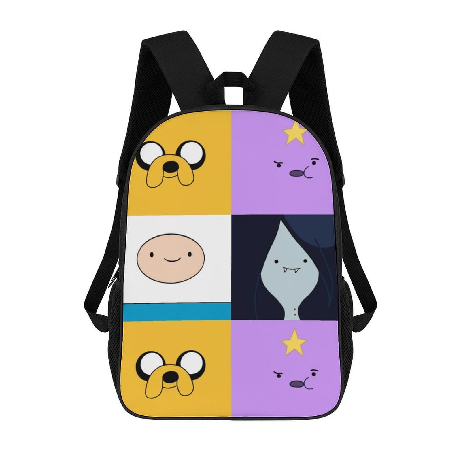 Adventure Time Characters Backpack Daypack Fashion School Bag Satchel ...