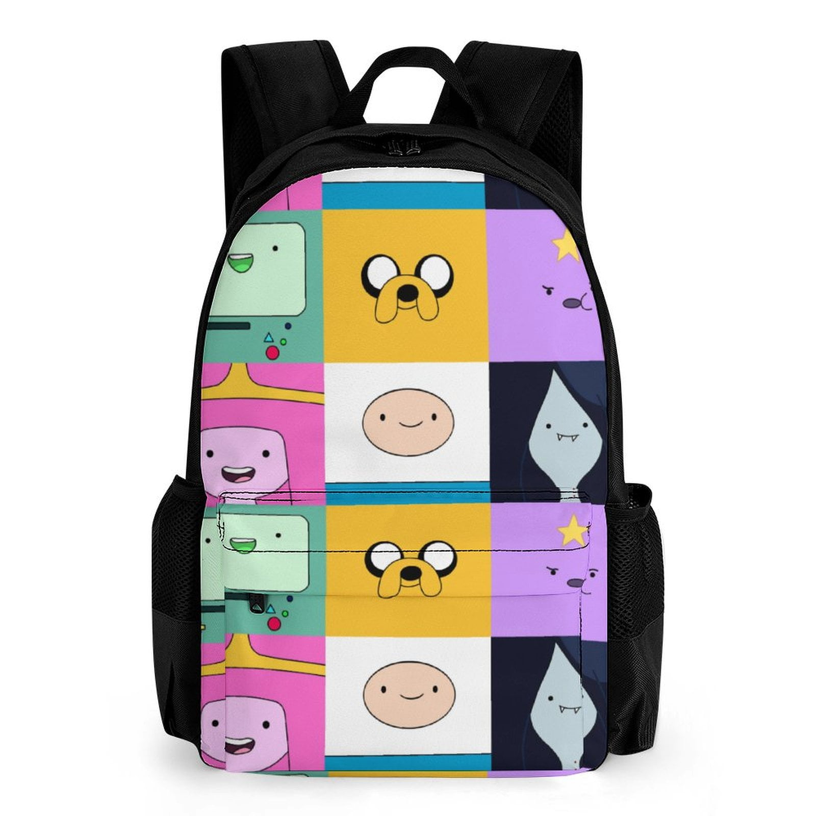 Adventure Time Characters Backpack Laptop Bag Student Satchel Schoolbag ...