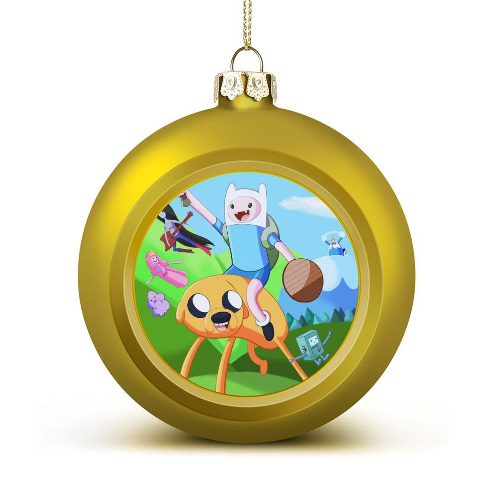 Adventure Time Characters Christmas Balls Decoration Xmas Gift ...