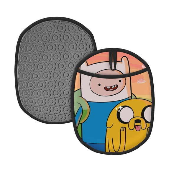 Adventure Time Characters Silicone Pot Mat Mitten Oven Mitts Pot Holder ...