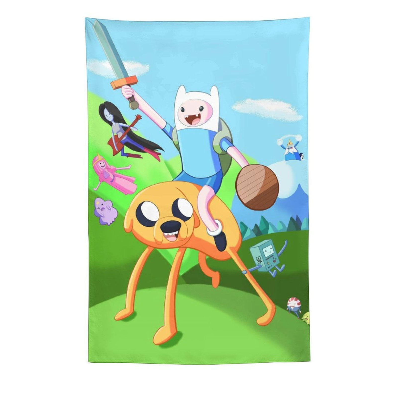 Adventure Time Characters Tapestry Luxury Wall Hanging Tapestries Decor ...