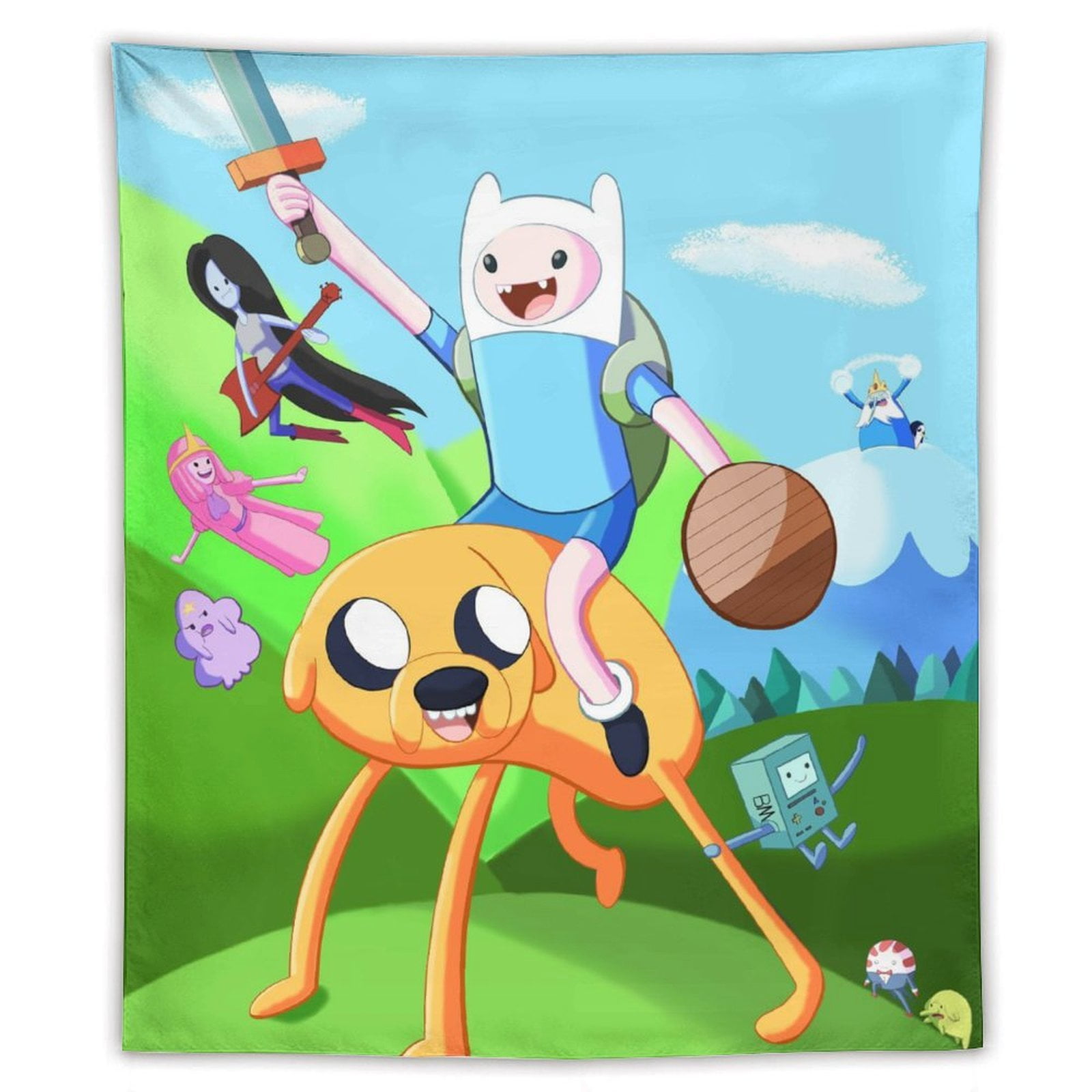 Adventure Time Characters Tapestry Luxury Wall Hanging Tapestries Decor ...