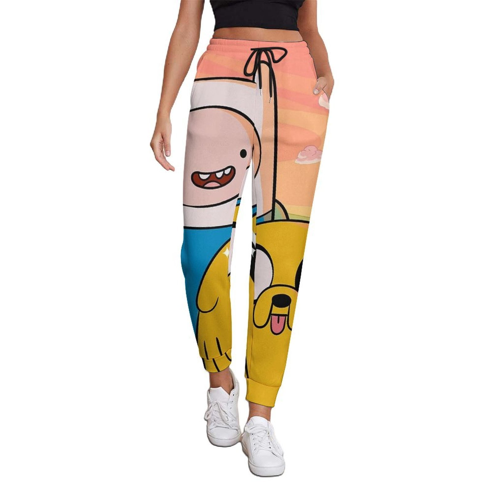 Adventure Time Characters Womens Sweatpants Joggers Pants Daily ...