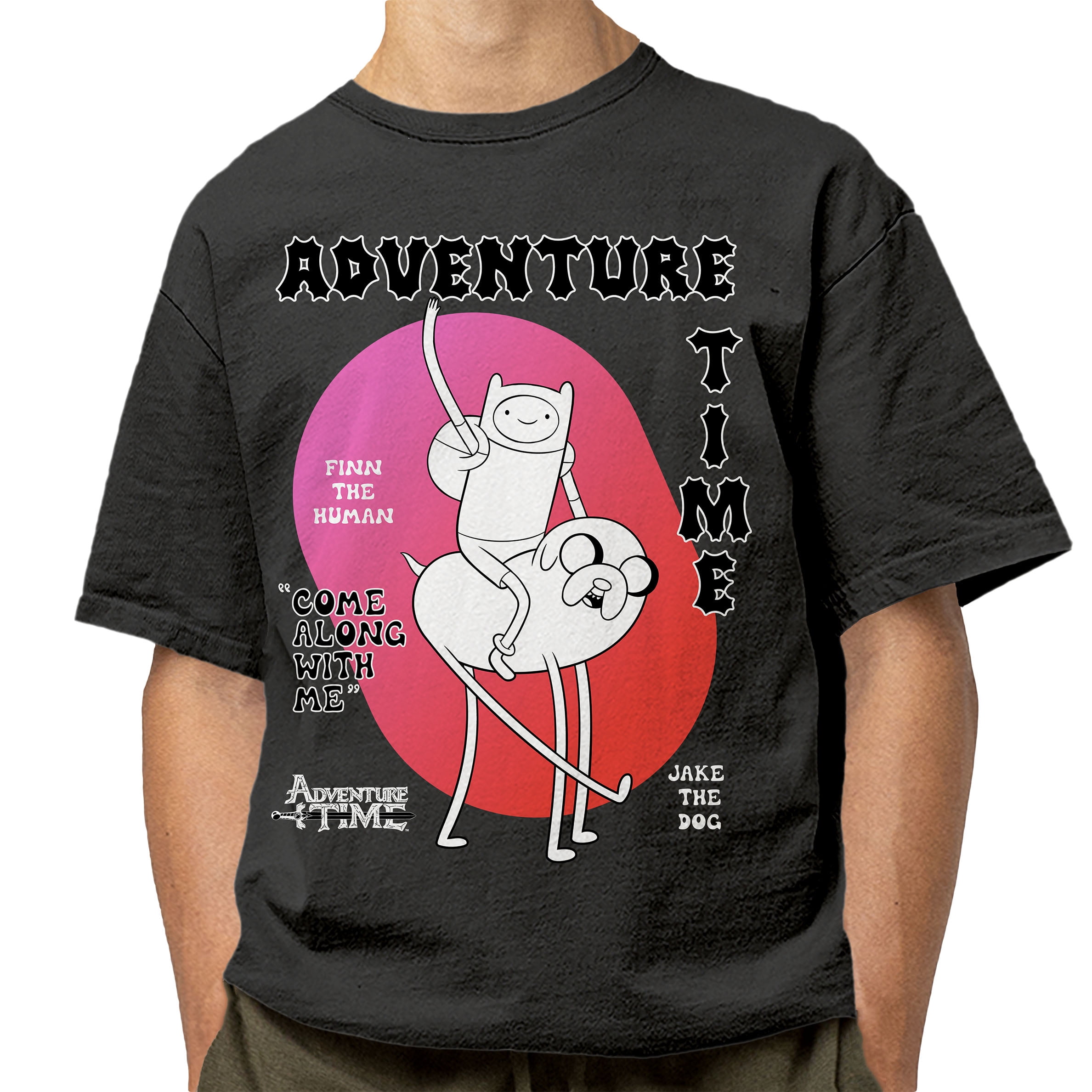 Adventure Time Come Along With Me Finn The Human Jake The Dog Mens and ...