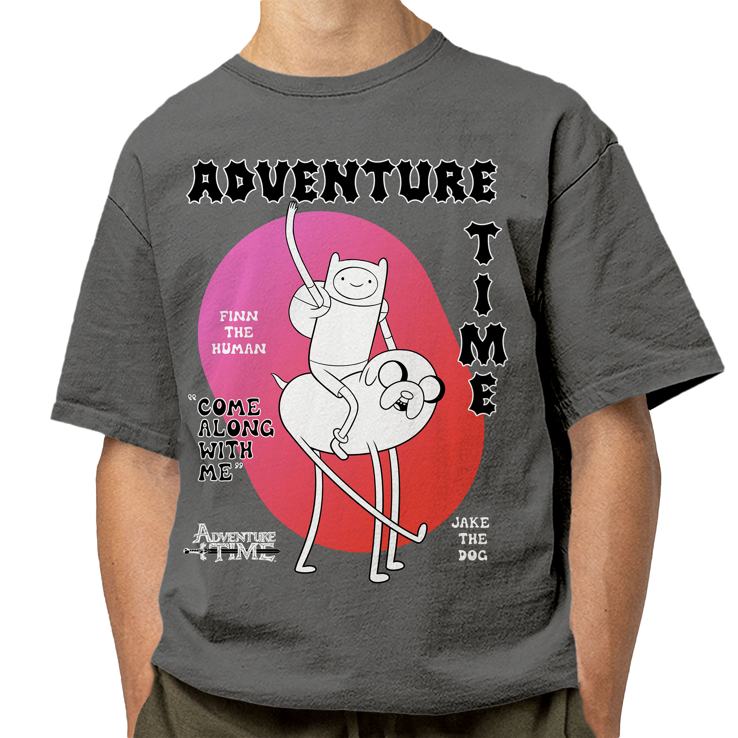 Adventure Time Come Along With Me Finn The Human Jake The Dog Mens and ...