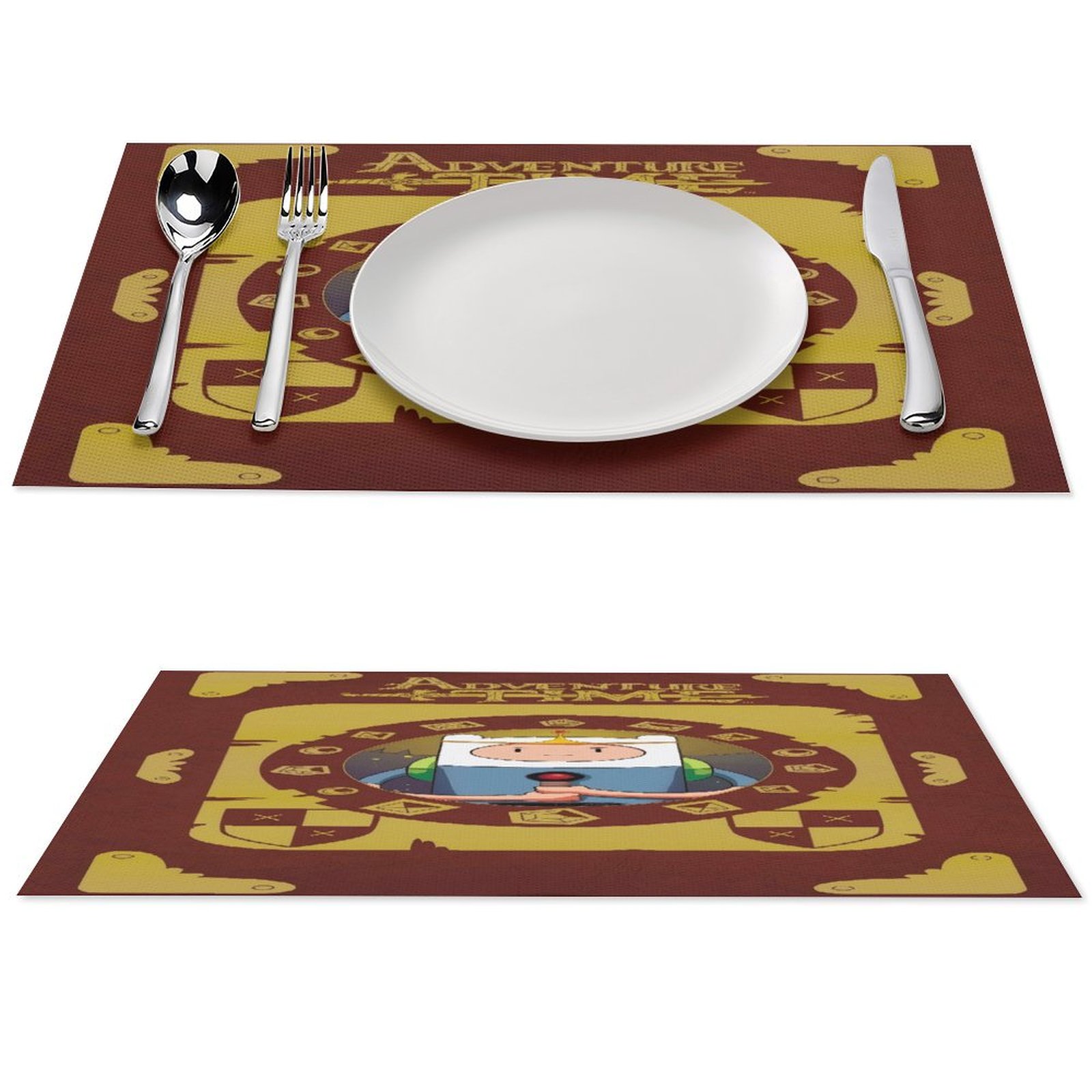 Adventure Time Cute cartoon table mat non-slip heat-resistant washable ...