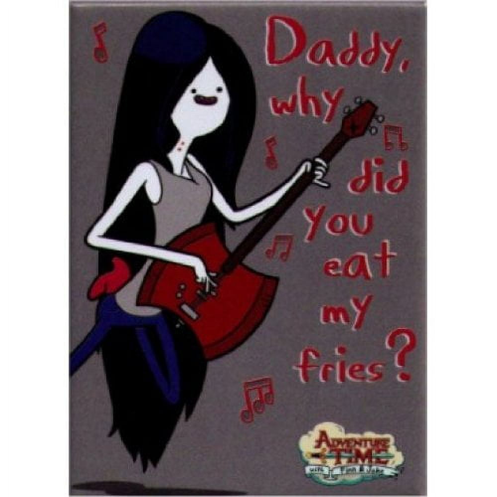 Adventure Time Daddy Why Did You Eat? Magnet - Walmart.com
