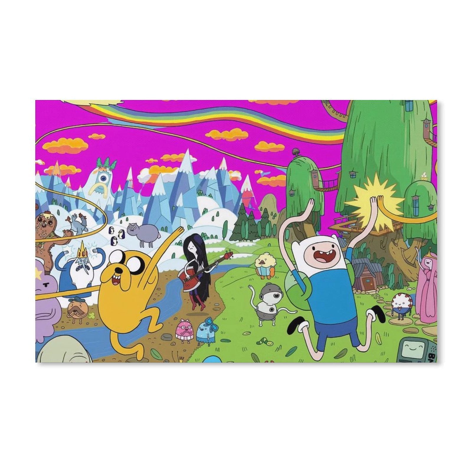 Adventure Time Decorative Painting Canvas Wall Poster Art Picture ...