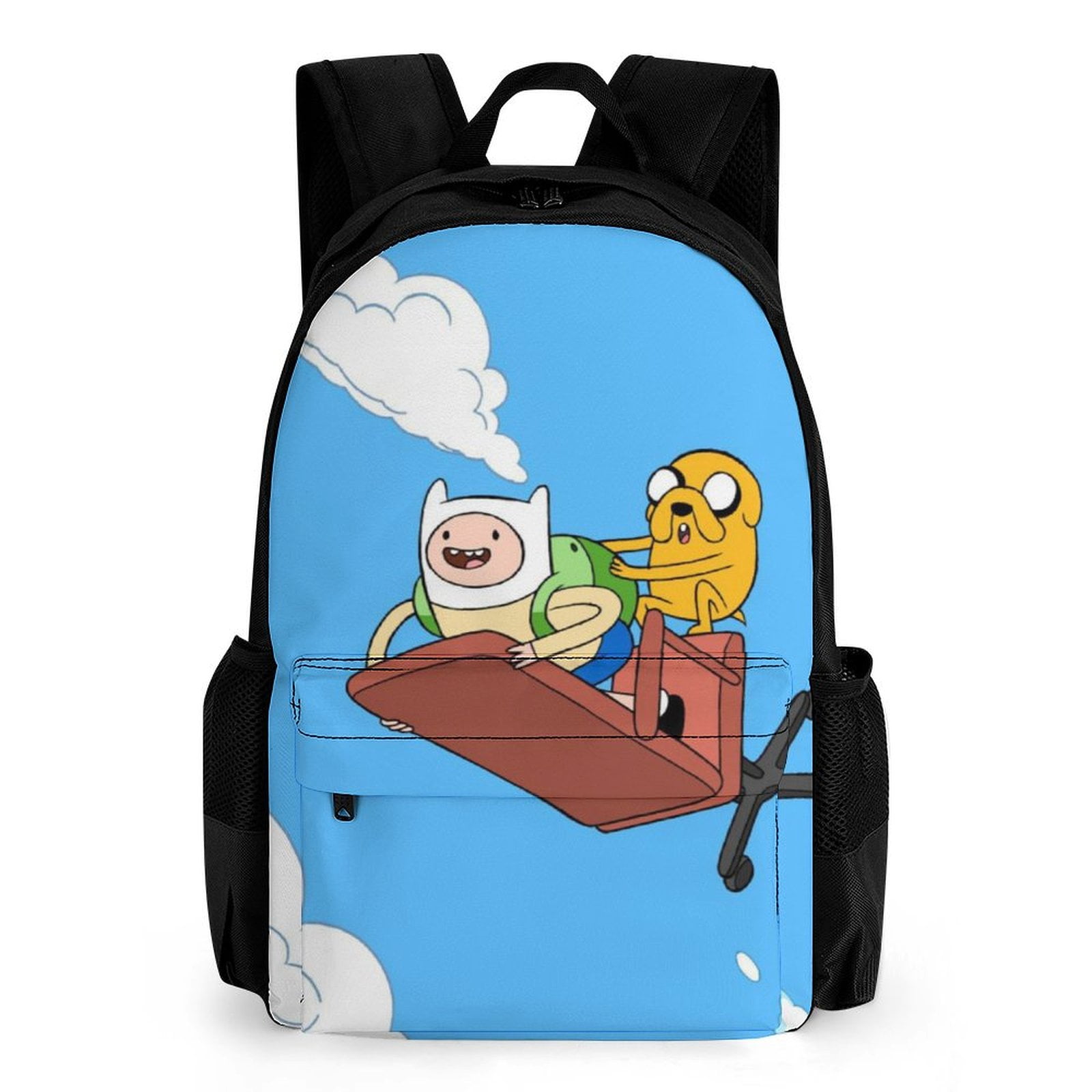 Adventure Time Dog Finn Backpack Laptop Bag Student Satchel Schoolbag ...